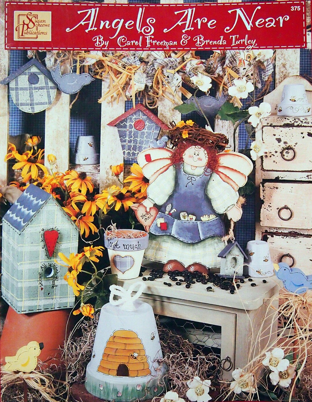 Angels Are Near by Carol Freeman and Brenda Turley Vintage Tole and ...