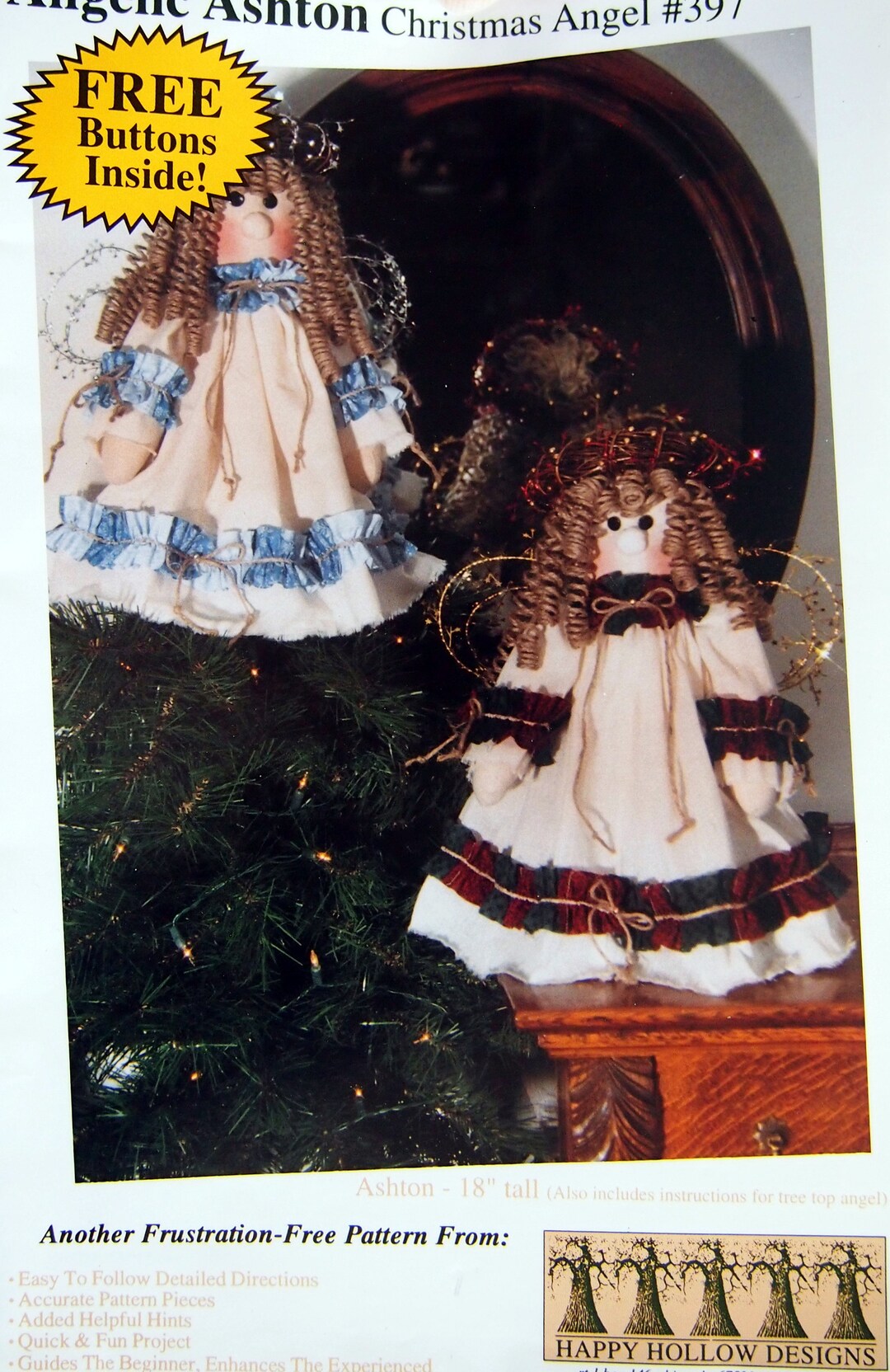 Angelic Ashton Christmas Angel 397 par Tamara Carlson et Happy Hollow ...
