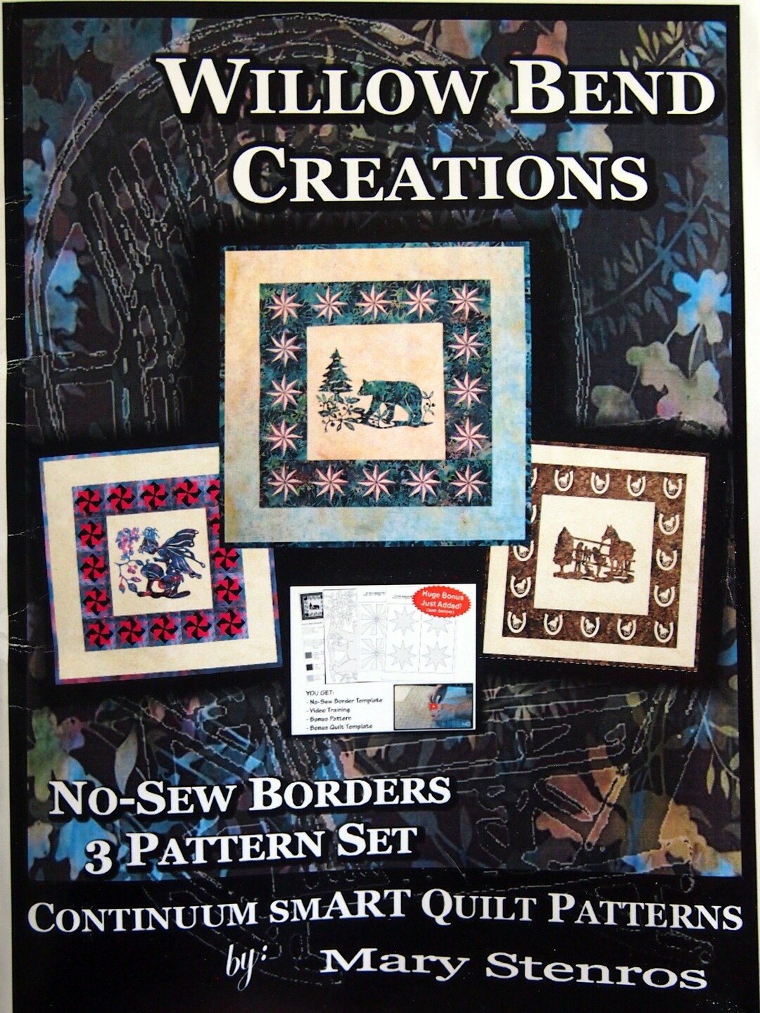 No-sew Borders 3 Pattern Set Continuum Patterns by Mary Stenros ...
