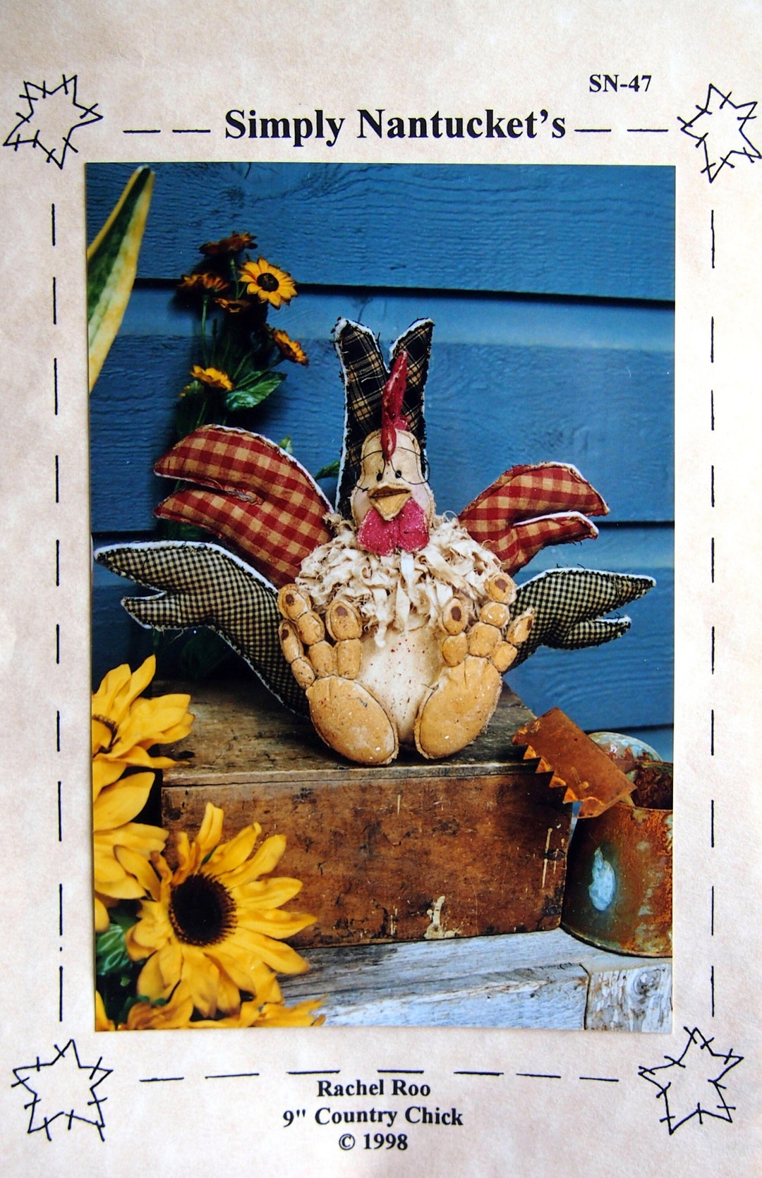 Rachel Roo 9-inch Country Chick by Simply Nantucket's Uncut Sewing ...