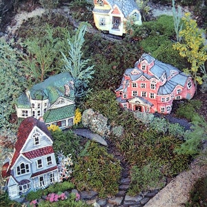 Painting Houses, Cottages and Towns on Rocks by Lin Wellford Vintage ...