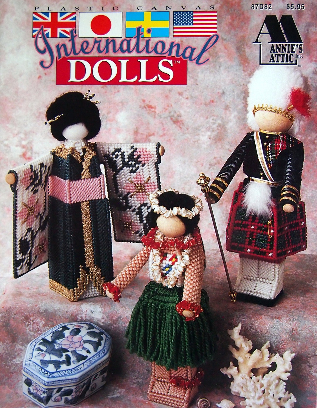 International Dolls by Carole Rodgers and Annie's Attic Vintage Plastic ...
