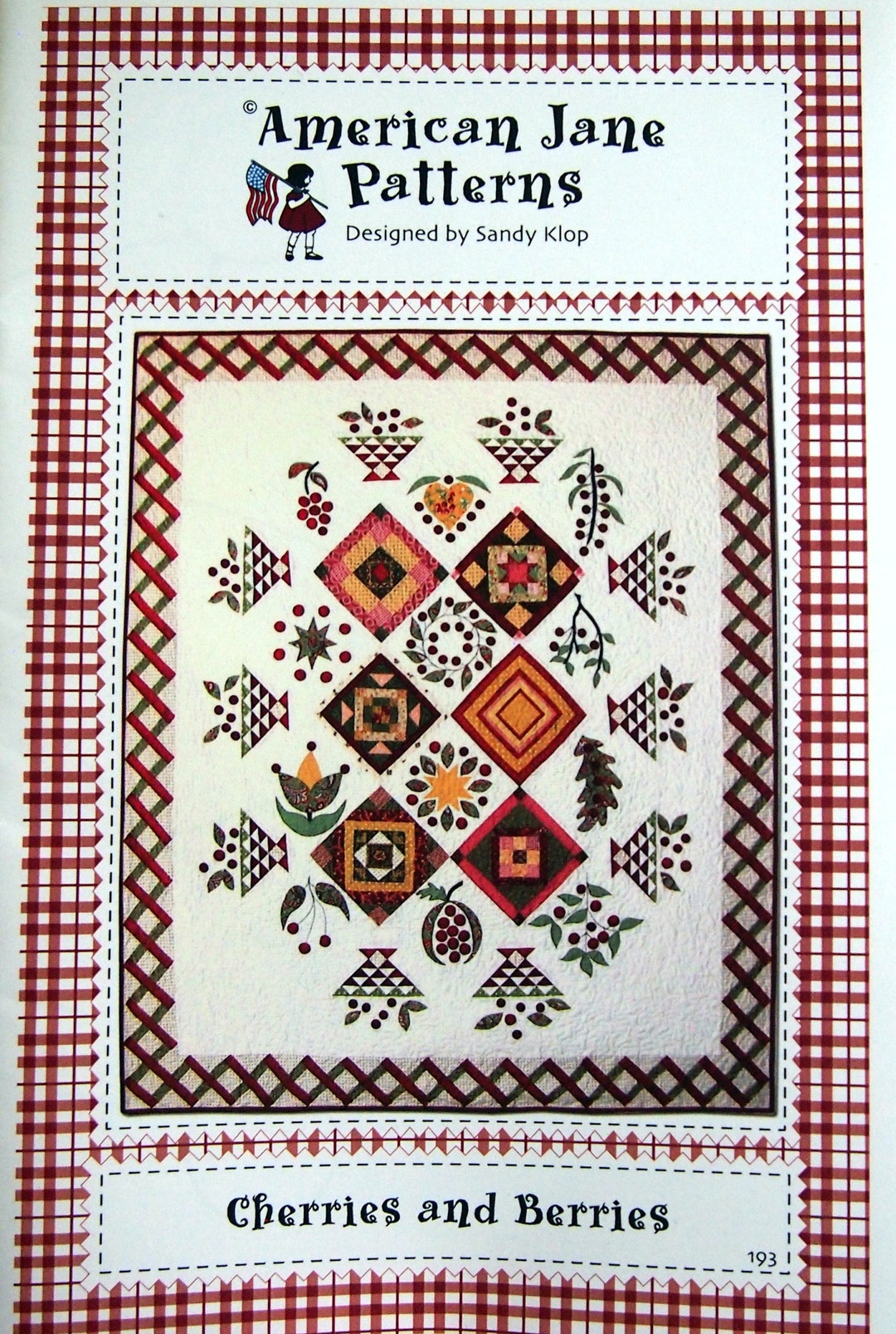 Cherries and Berries by Sandy Klop and American Jane Patterns Applique ...