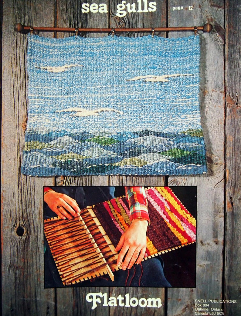 Weaving on A Flatloom - 8 New Designs by Judith Snell for the Beginner ...