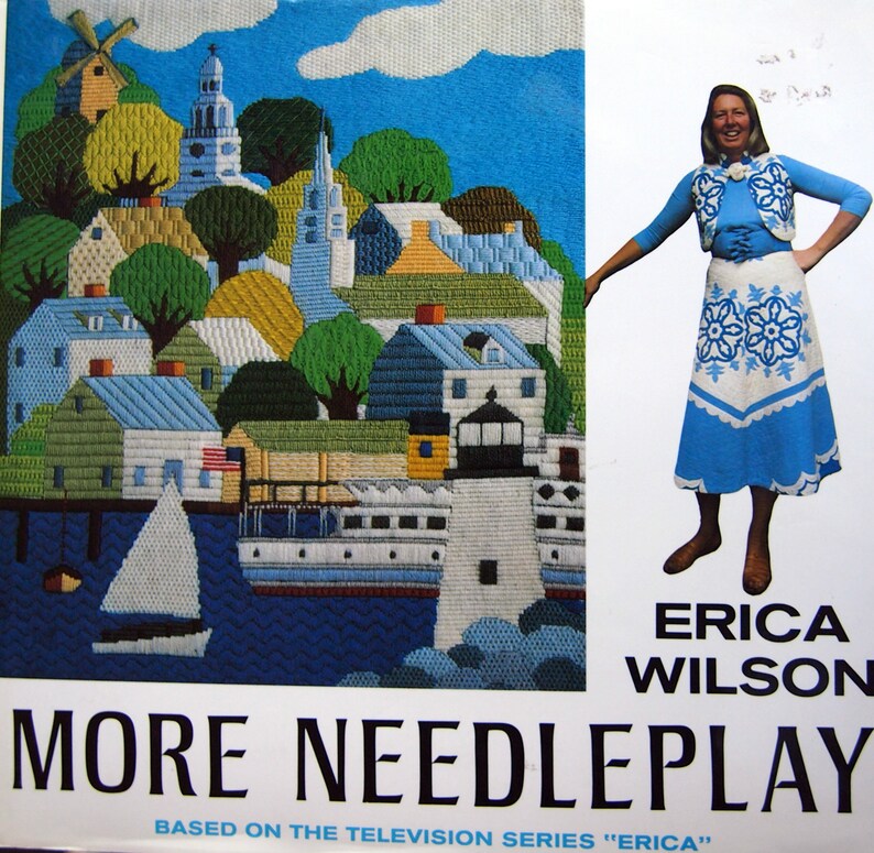 More Needleplay by Erica Wilson Vintage Hardcover Needlework - Etsy