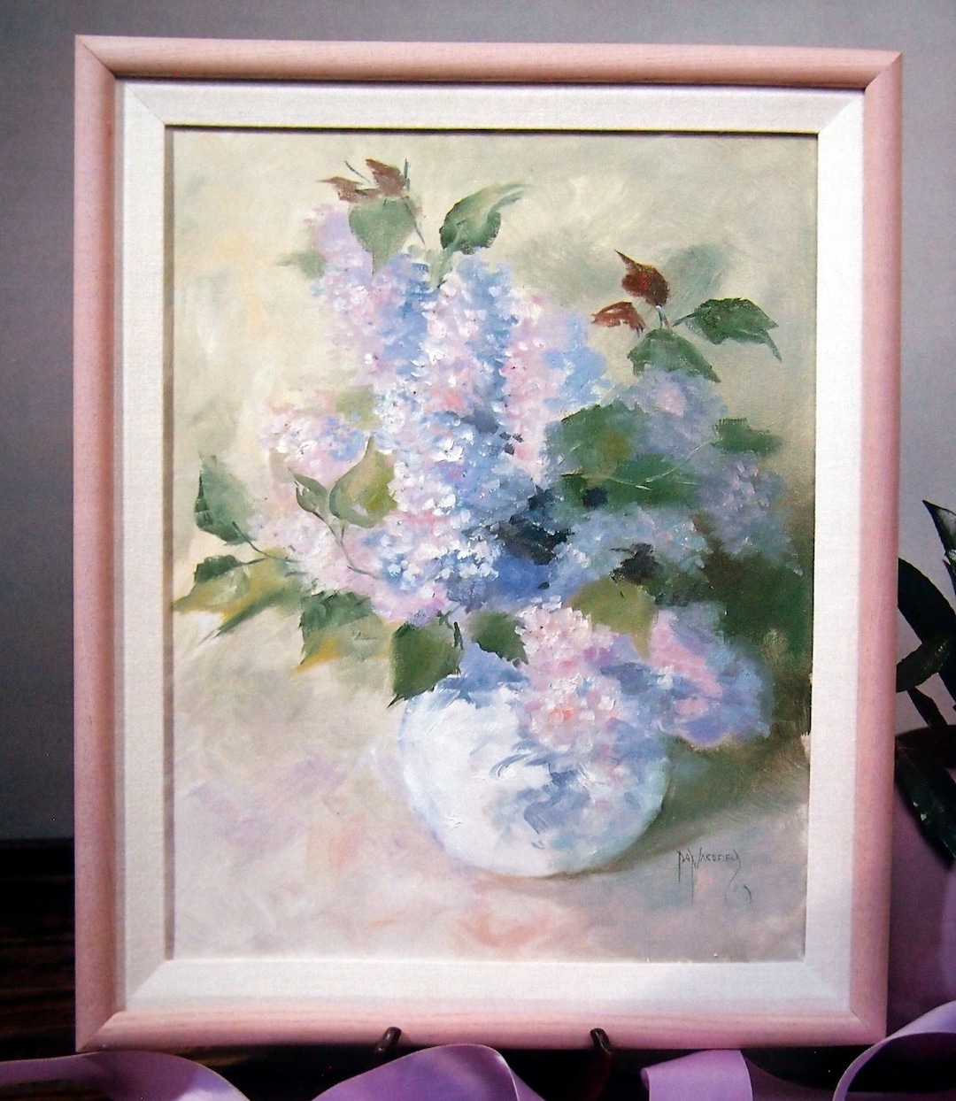 Paint A Garden Bouquet - the Cameo Collection by Pat Wakefield Vintage ...