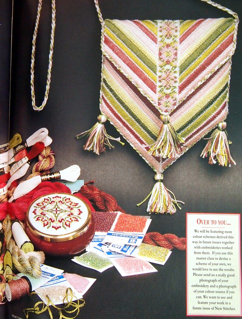 Mary Hickmott's New Stitches No. 21 Vintage Cross Stitch and Embroidery ...