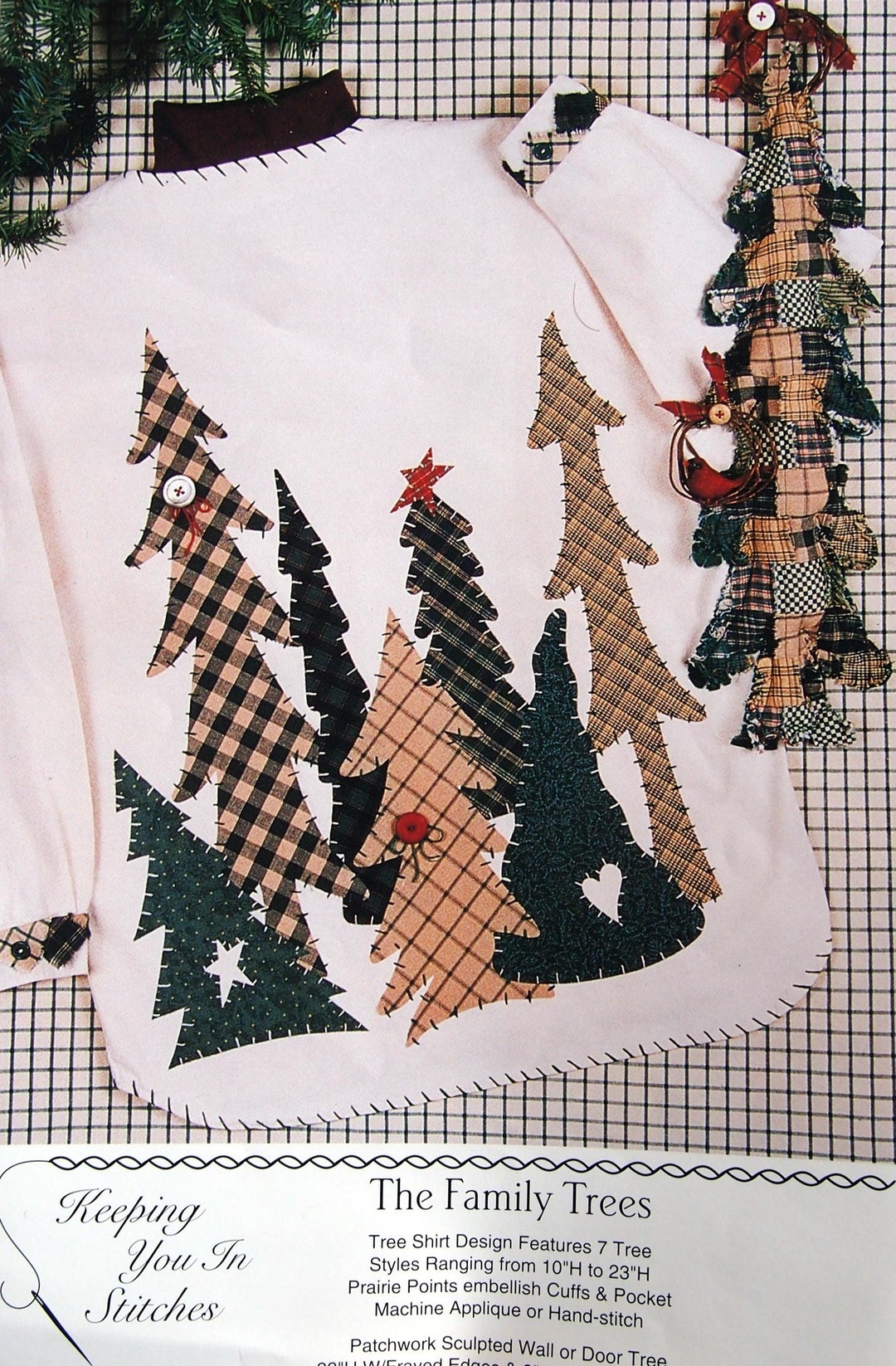 The Family Trees by Donna Kozera and Keeping You in Stitches Vintage ...