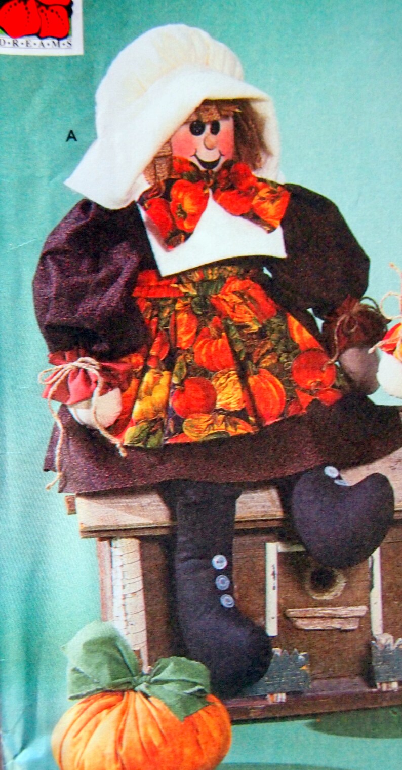 28 Inch Dolls Clothes and 6-1/2 Inch Pumpkin Simplicity - Etsy