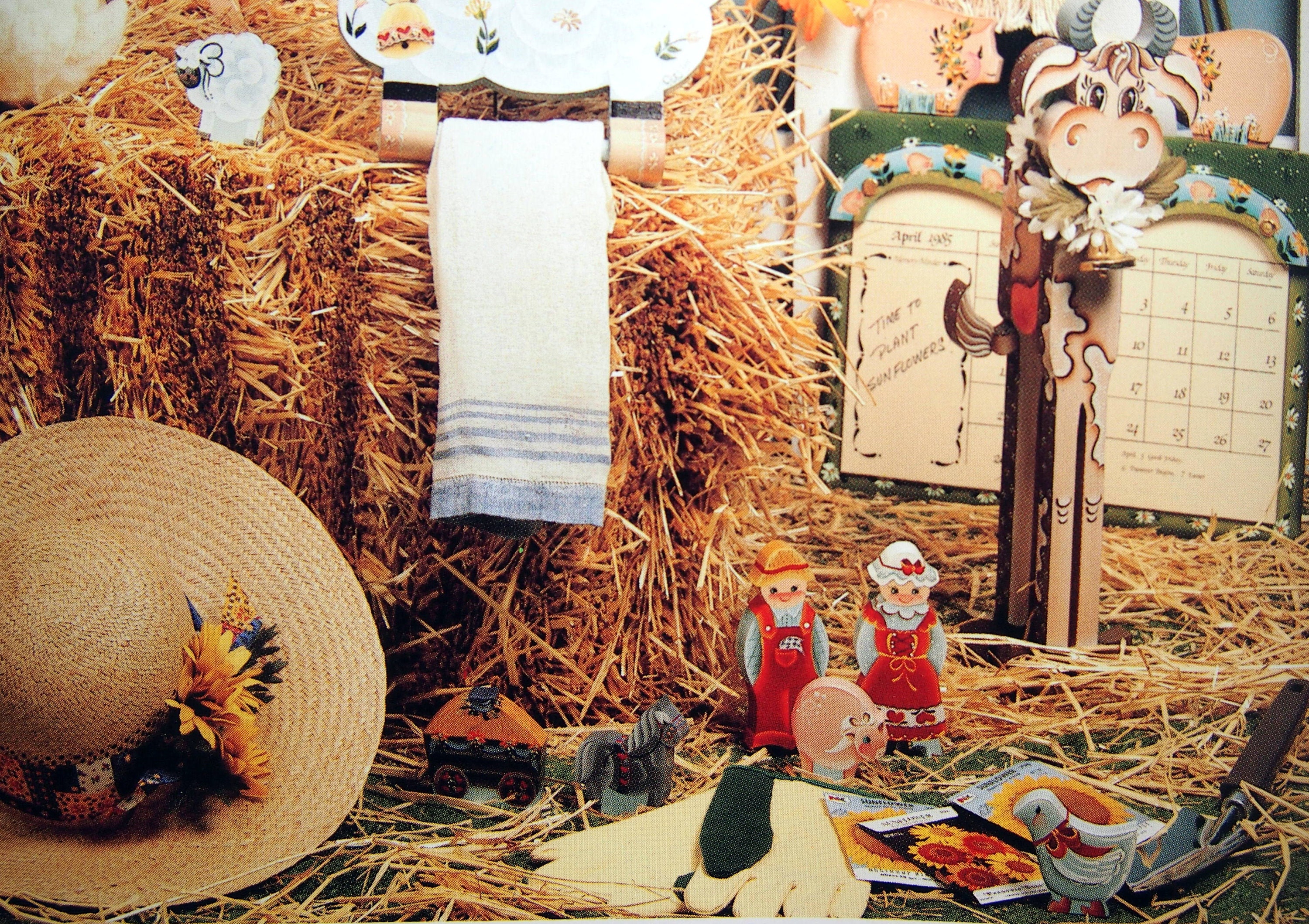 Sunflower Farm - Gingerbread Folk Art by Sharon Furner and Dorris ...