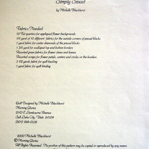 Simply Sweet by Michelle Blackhurst and Morning Glories | Etsy