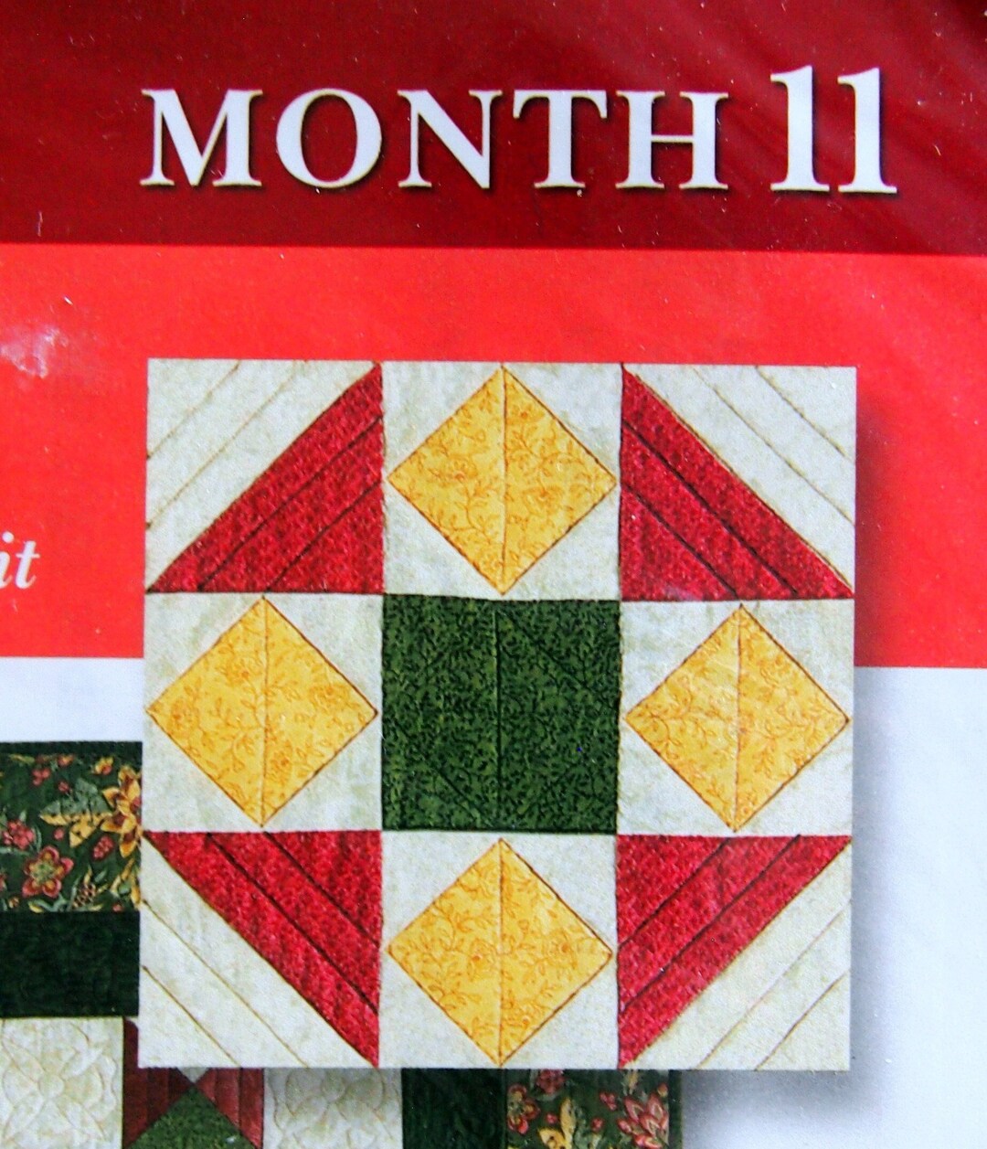 Sawtooth - Month 11 - Legacy Star for Joann Fabric and Craft Vintage ...