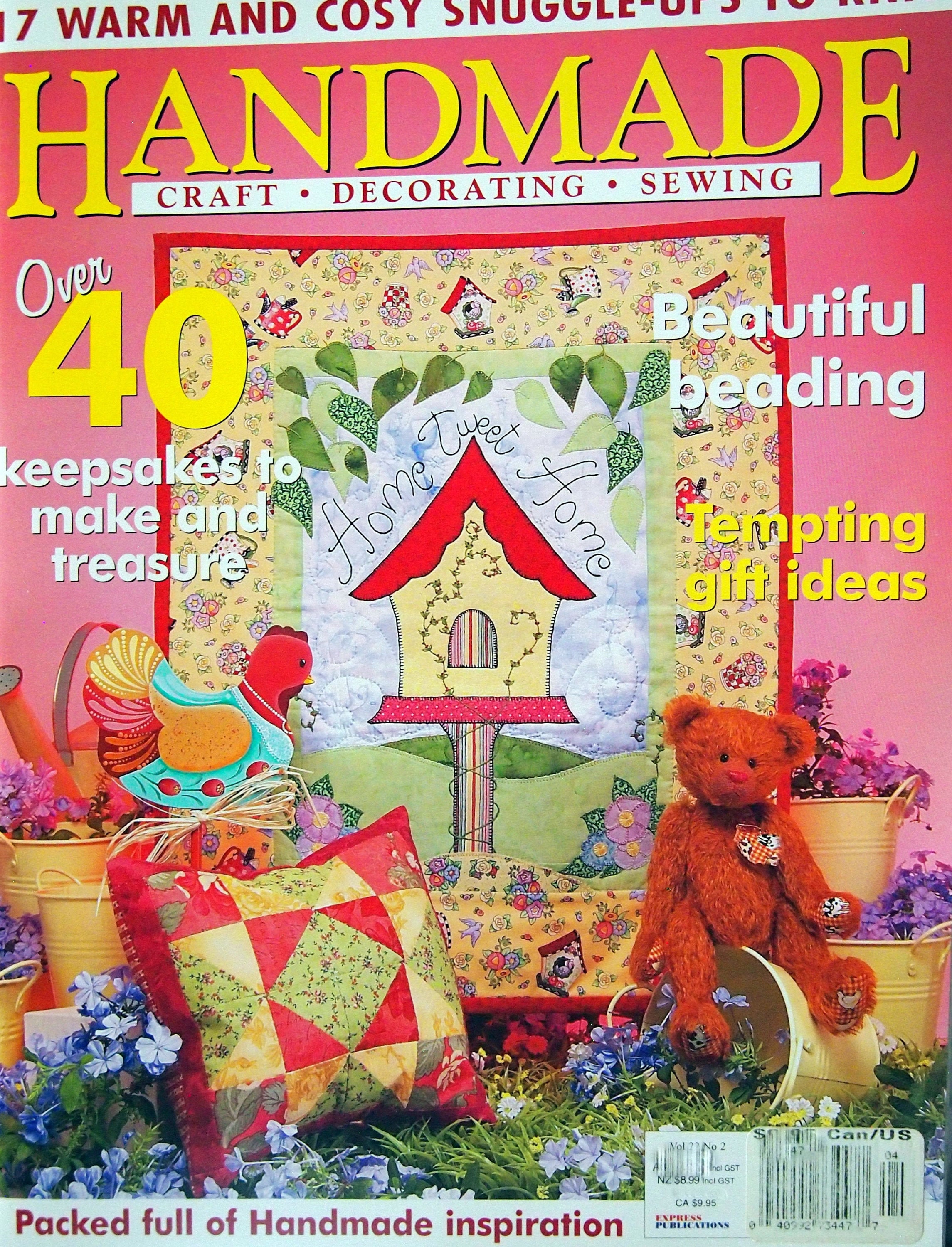 Handmade Over 40 Keepsakes To Make And Treasure Craft | Etsy