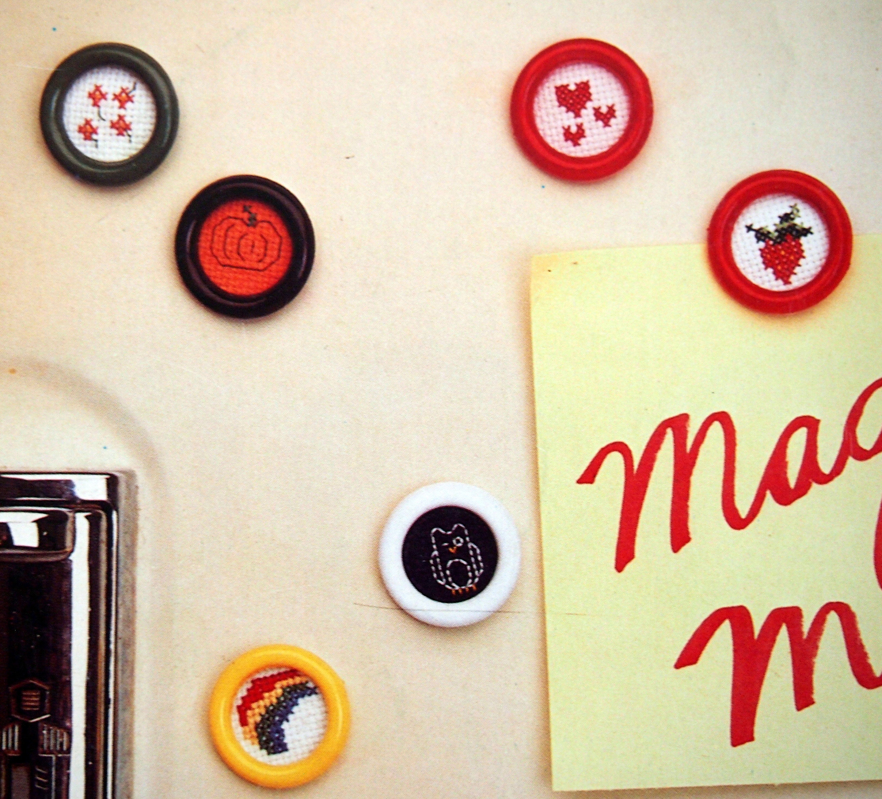 Magnet Magic By Jeannie Perry Vintage Cross Stitch Pattern | Etsy