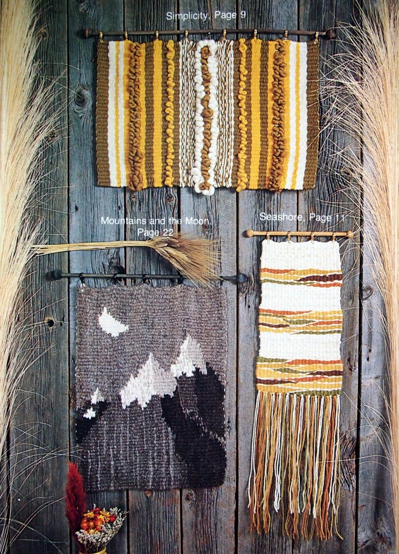 Weaving on A Flatloom - 8 New Designs by Judith Snell for the Beginner ...