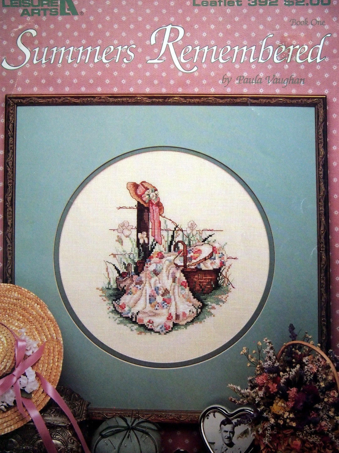Summers Remembered by Paula Vaughan Vintage Counted Cross Stitch ...