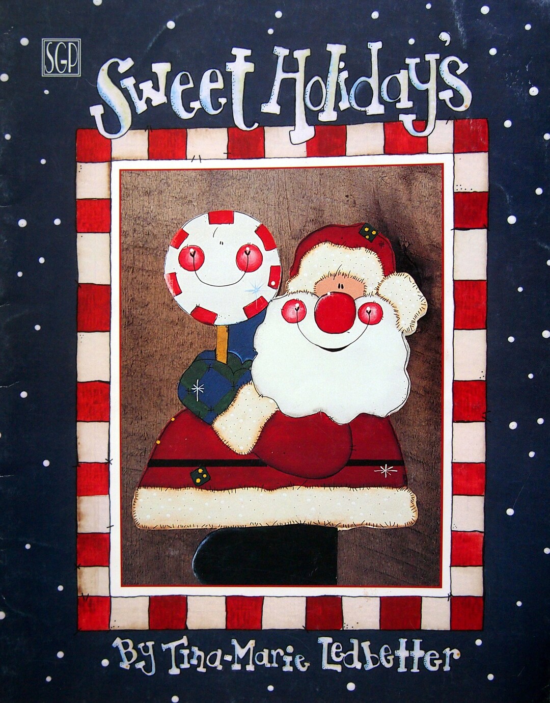 Sweet Holidays by Tina-marie Ledbetter Vintage Tole & Decorative Painting Pattern Book 1998 - Etsy