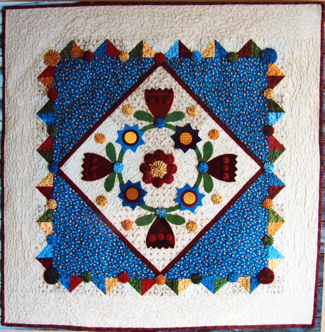 Aunt Fern's Parlor by American Quilting Quilt Pattern Packet Undated - Etsy