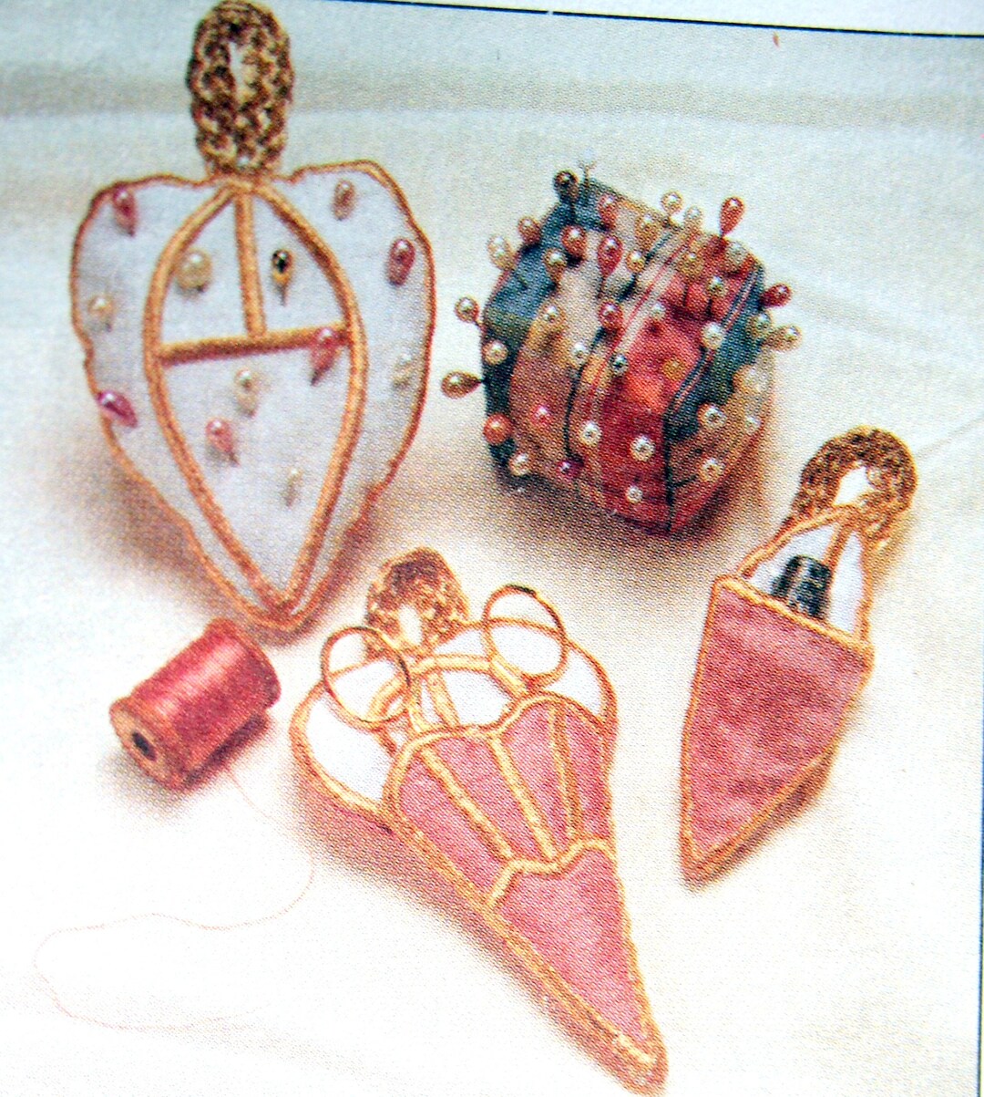 Victorian Sewing Accessories Mccall's Crafts 7569 Vintage Uncut Sewing ...