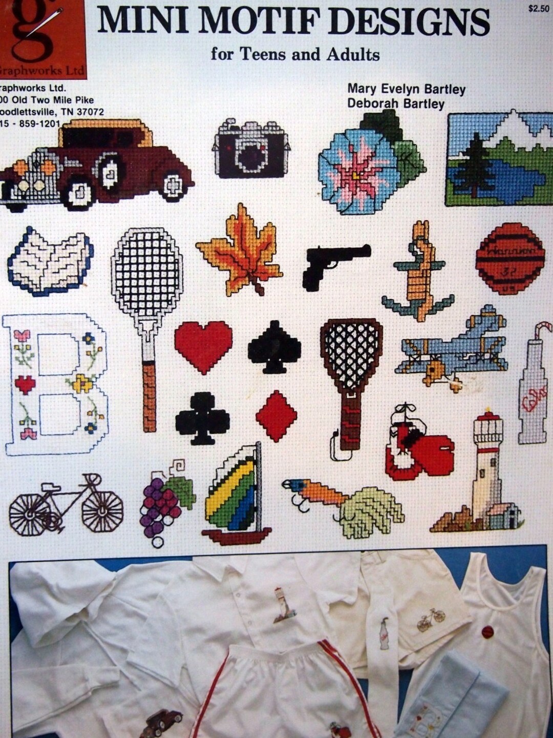 Mini Motif Designs for Teens and Adults by Mary Evelyn Bartley and ...