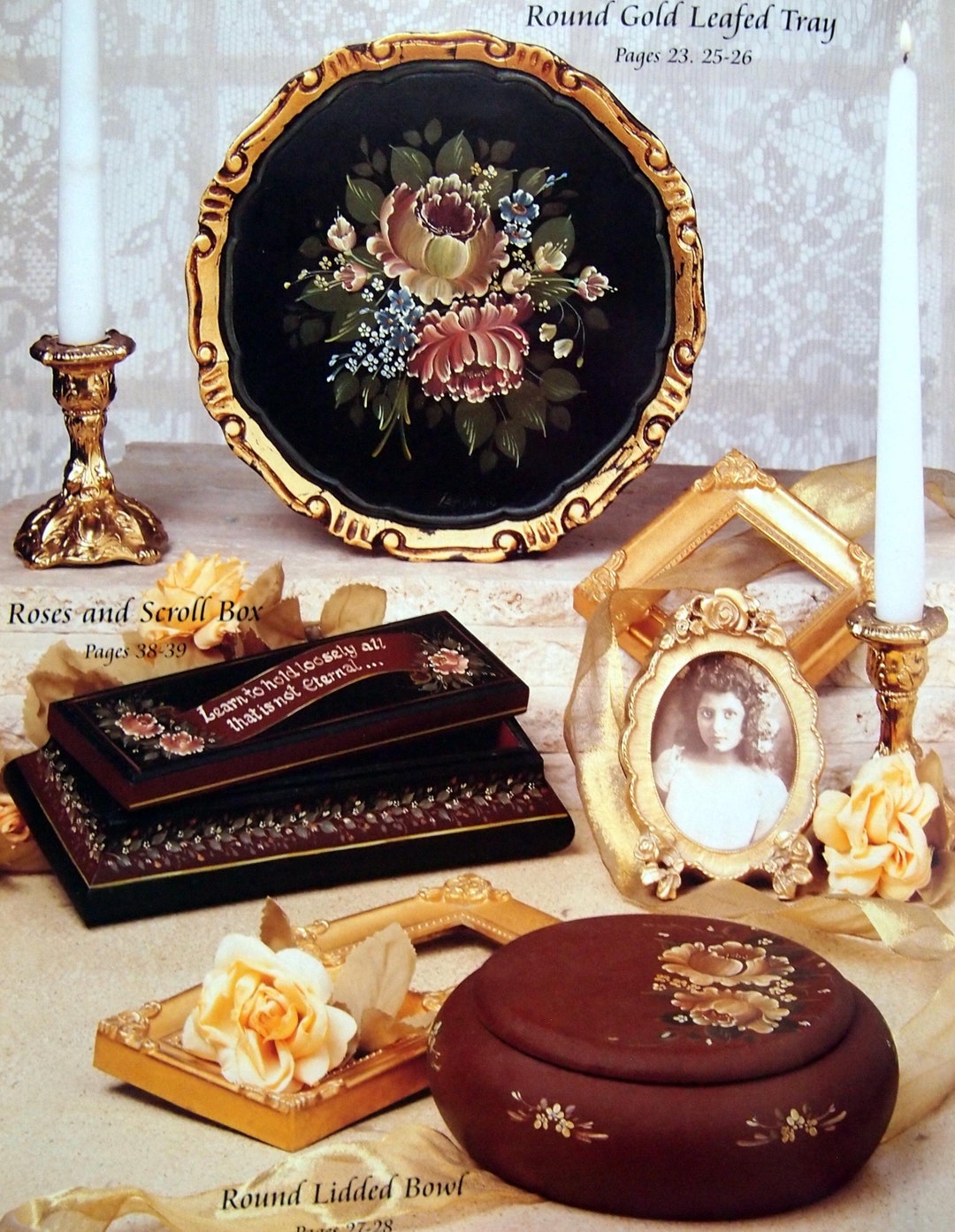 Victorian Heirlooms by Lea Davis Vintage Tole and Decorative Painting ...
