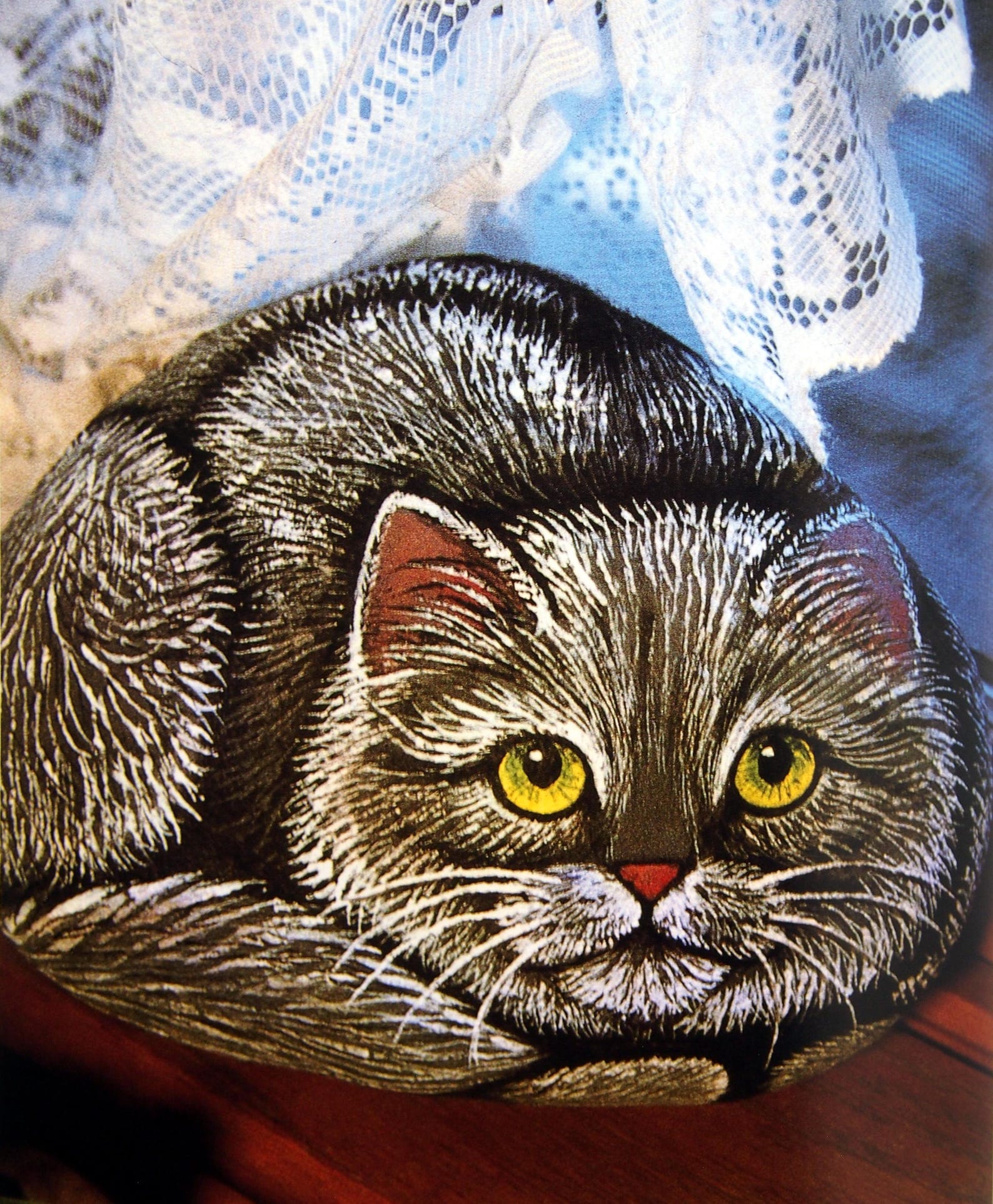 The Art of Painting Animals on Rocks by Lin Wellford Vintage Paperback ...