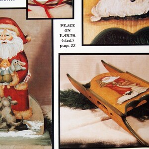 Santa & Me by Jean Zawicki Vintage Tole and Decorative Painting Pattern ...