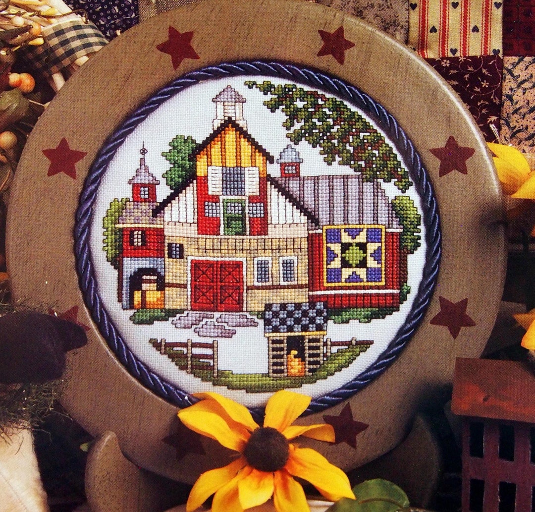 Cross Country Stitching Counted Cross Stitch Pattern Magazine August ...