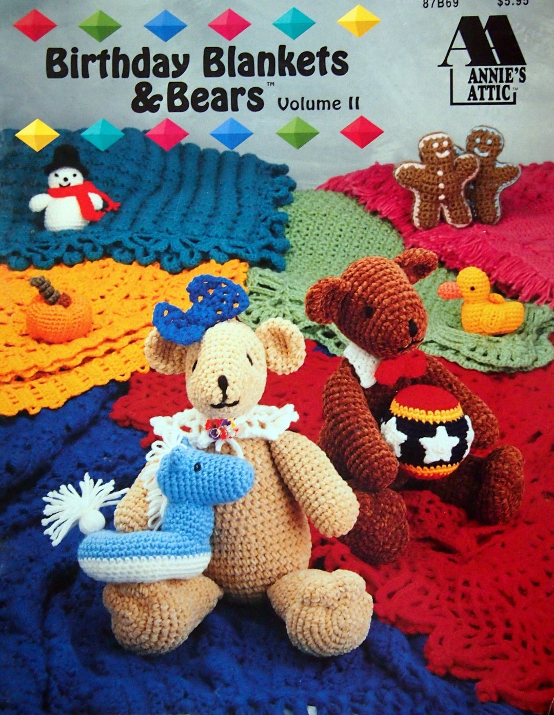 Birthday Blankeks & Bears - Volume II by Annie's Attic Vintage Crochet ...