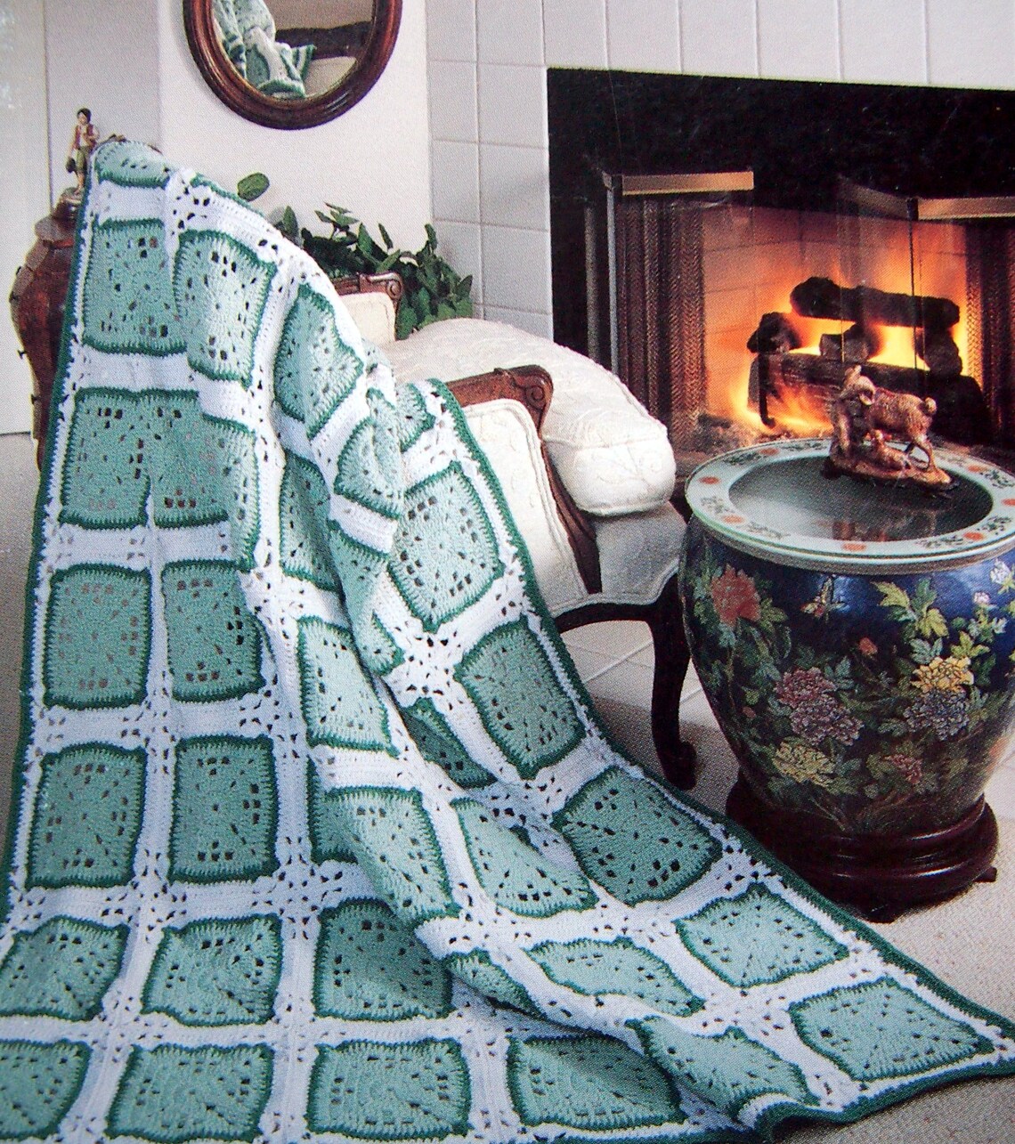 Pastel Afghans 6 Designs to Crochet by Mary Lamb Becker - Etsy