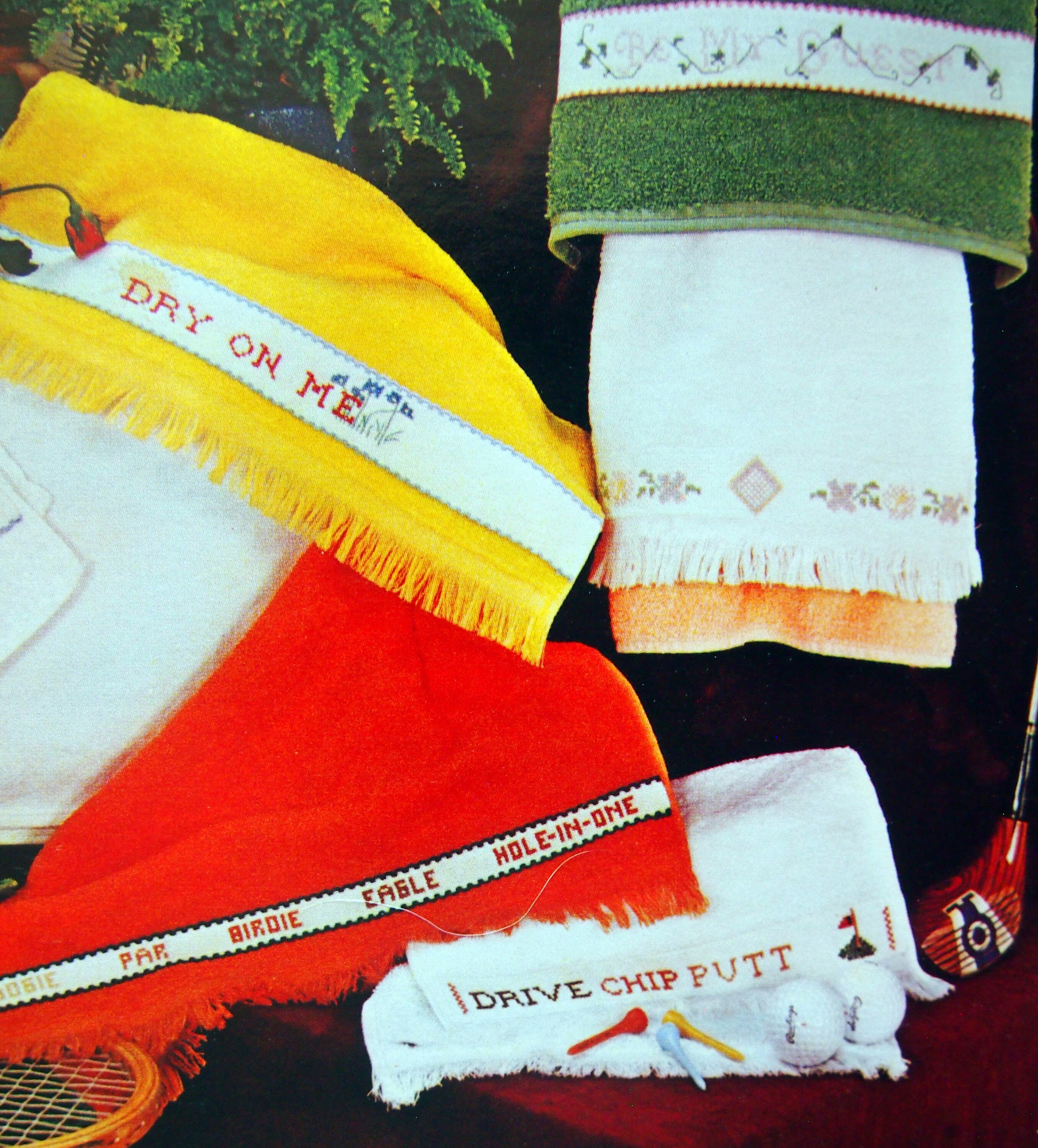 Towel Talk By Susan L. Sowers And Daisy Chain Designs Vintage | Etsy