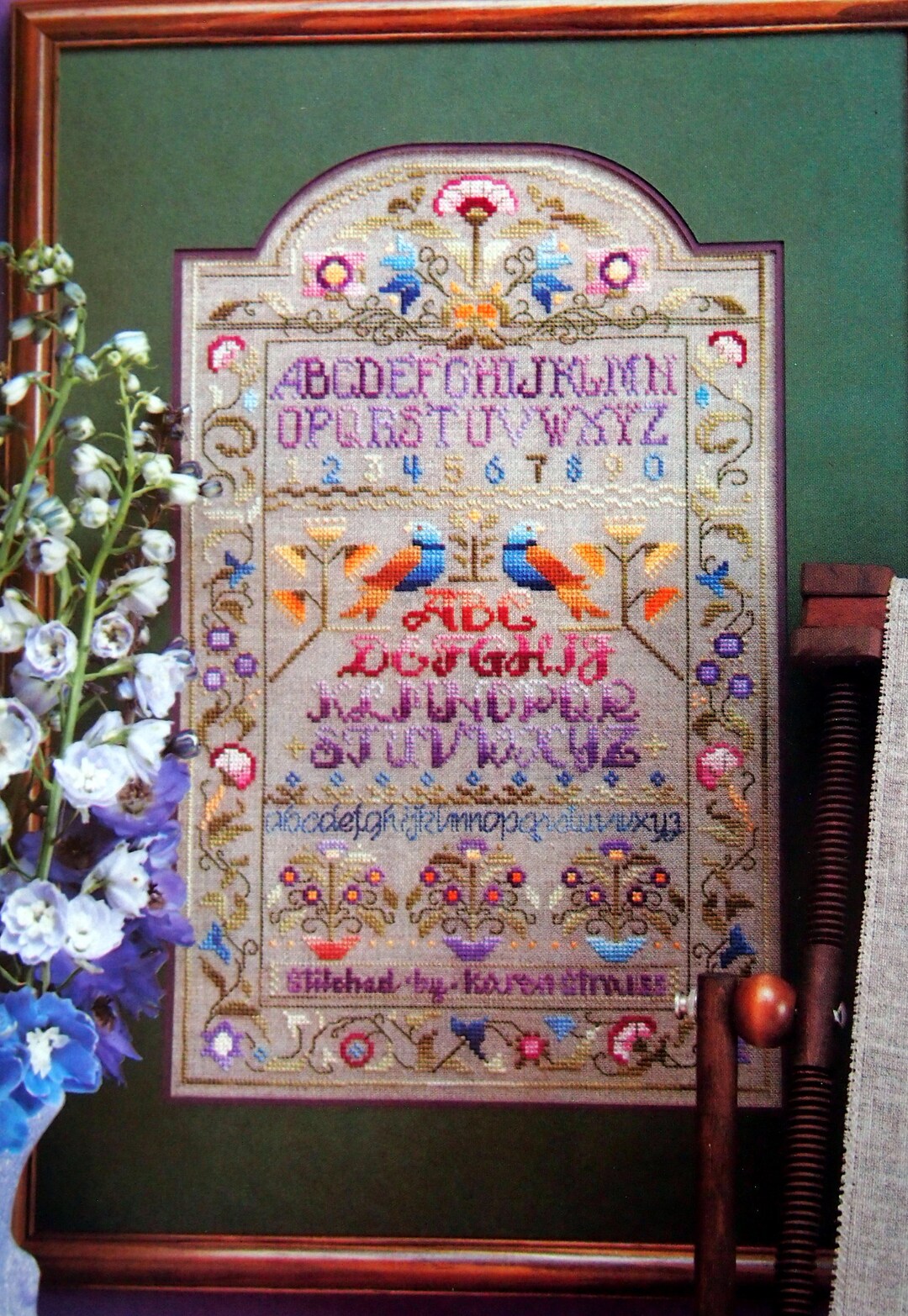 Cross Stitch and Country Crafts Vintage Cross Stitch Pattern Magazine ...