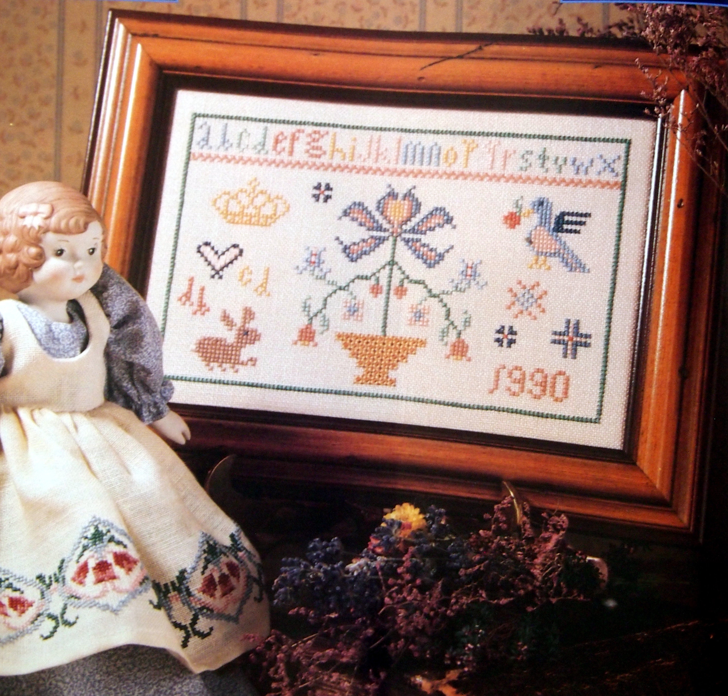 Cross Stitch and Country Craft Vintage Cross Stitch Pattern | Etsy