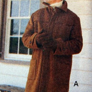 Unisex Coat Size XS, S, M Vogue Sport 8452 Vintage Uncut Sewing Pattern ...