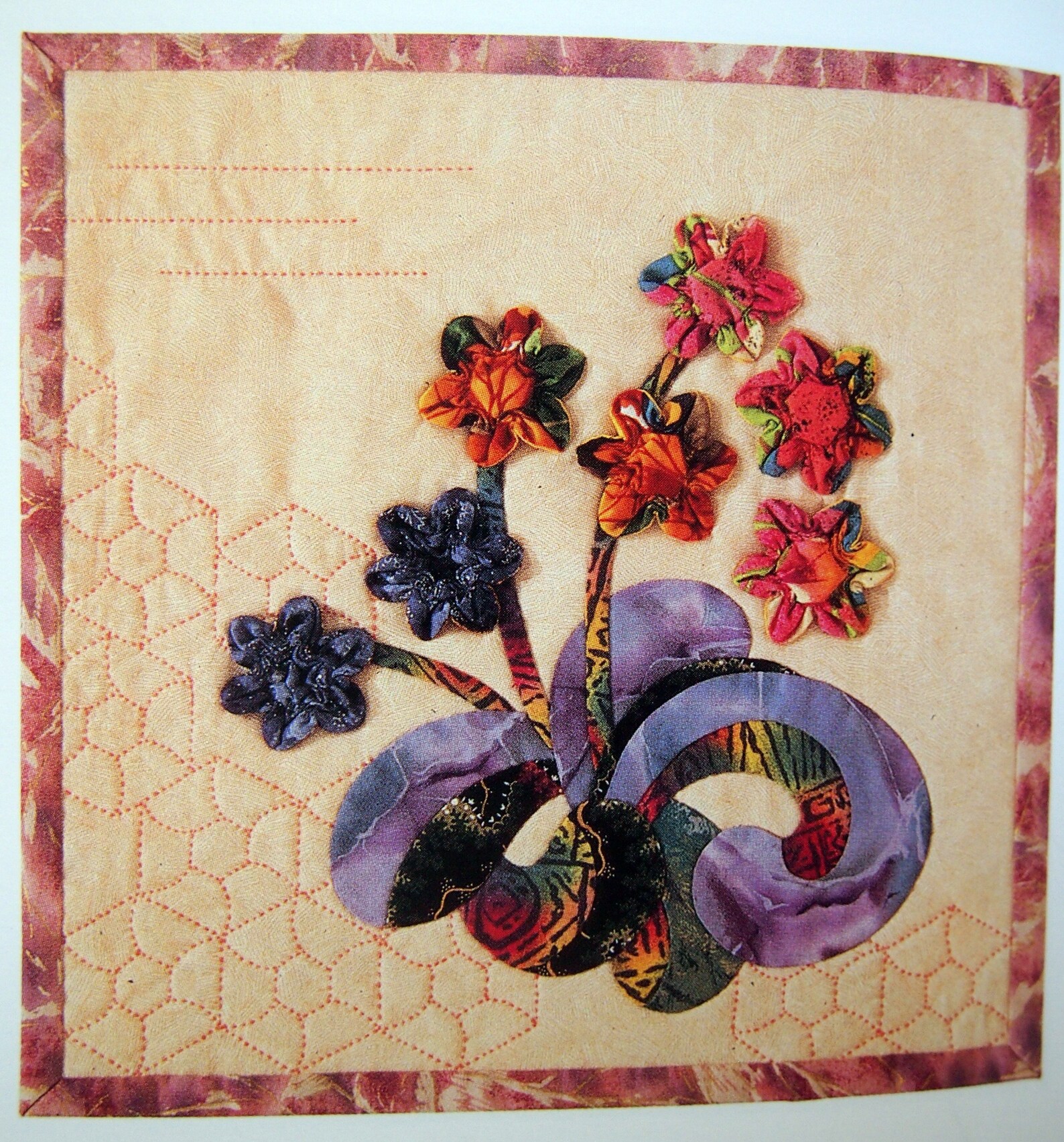 Fabled Flowers - Quilt Patterns Inspired by Japanese Sashiko and ...