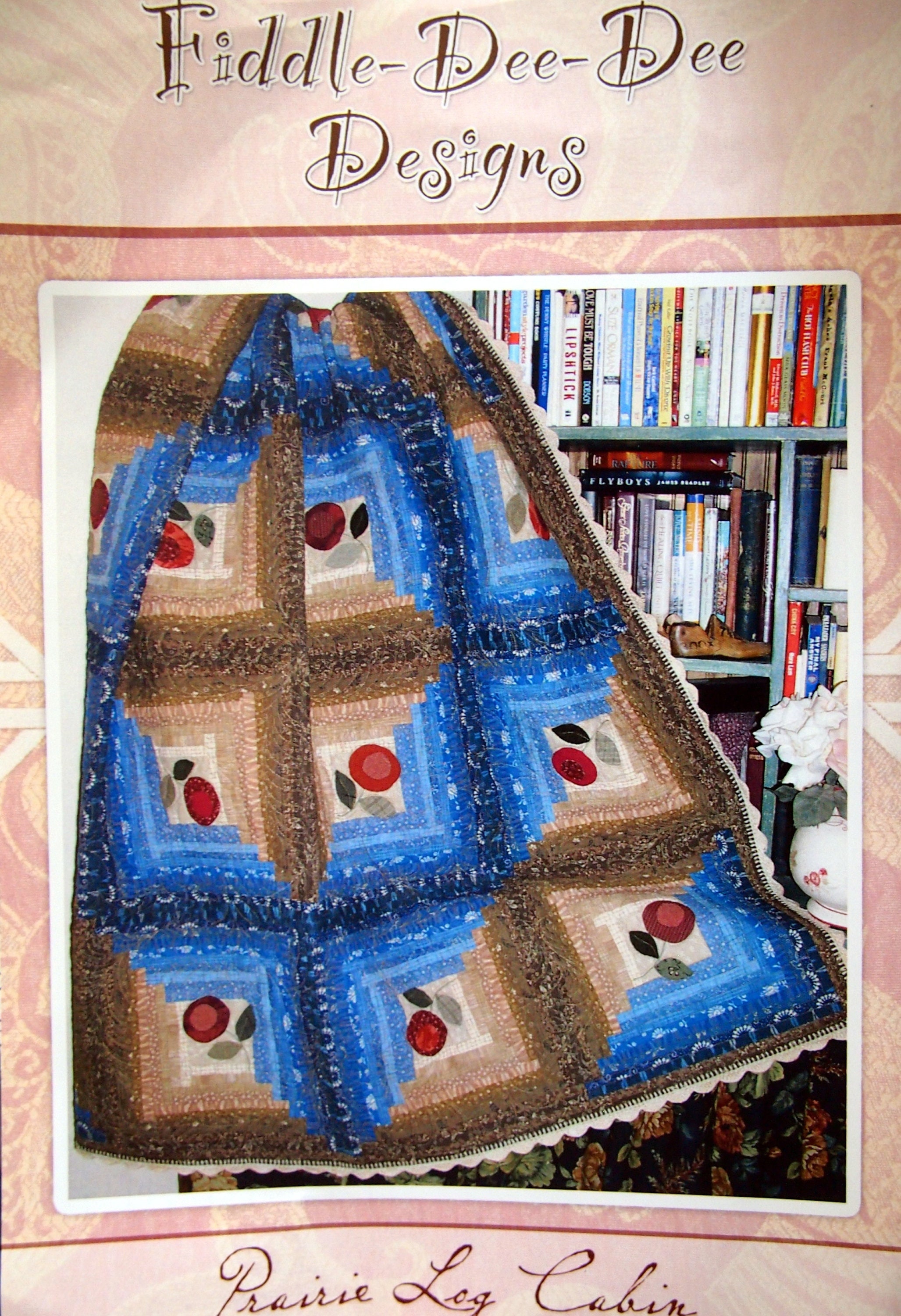 Home & Hobby Craft Supplies & Tools CLEARANCE-Prairie Log Cabin quilt pattern Fiddle-Dee-Dee ...