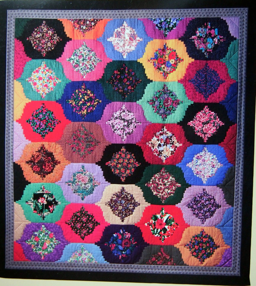 Round Two by Barbara Schaffeld and Bev Vickery Vintage Quilt Pattern ...