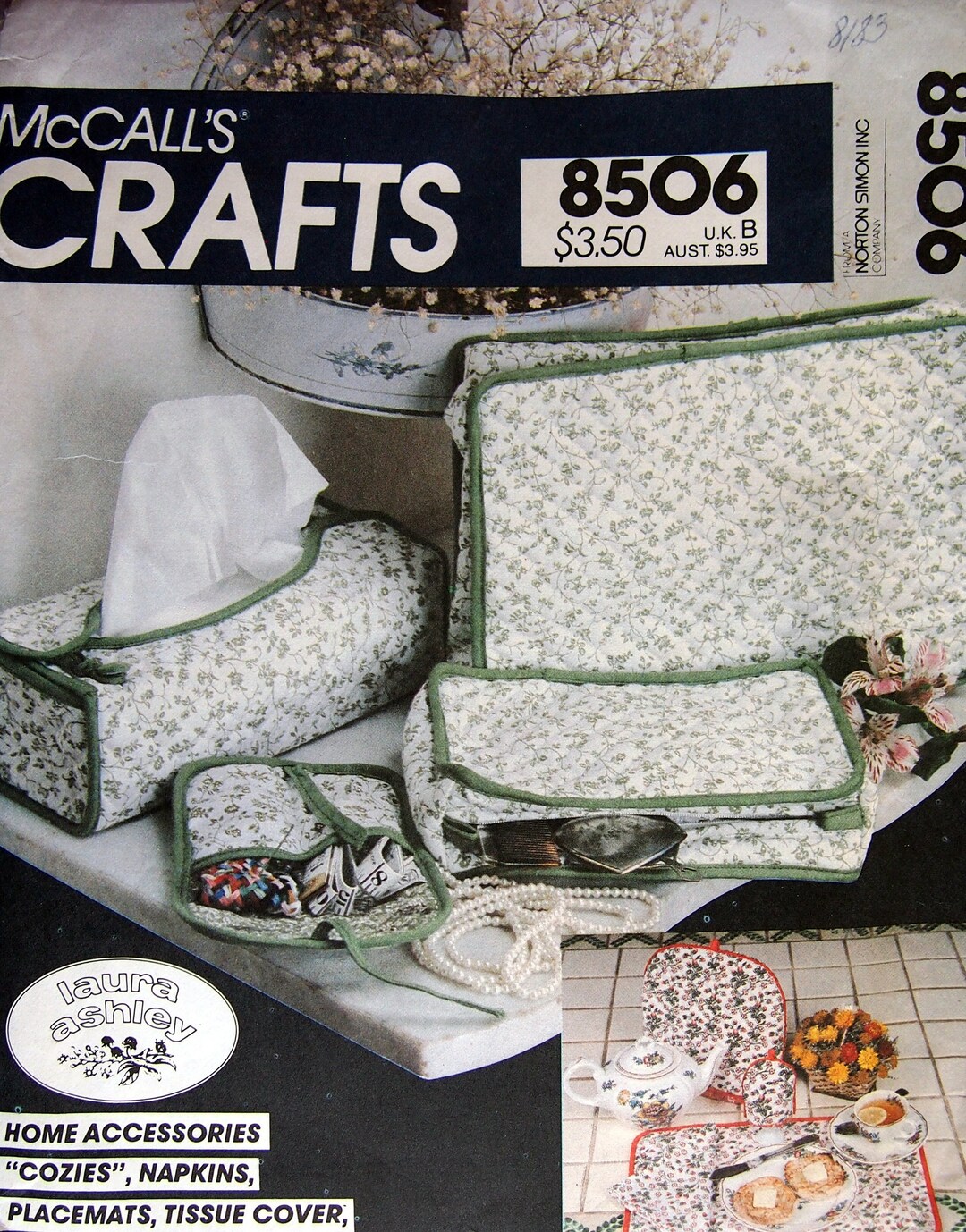 Accessory Package Mccall's Crafts 8506 Vintage Uncut Sewing Pattern ...