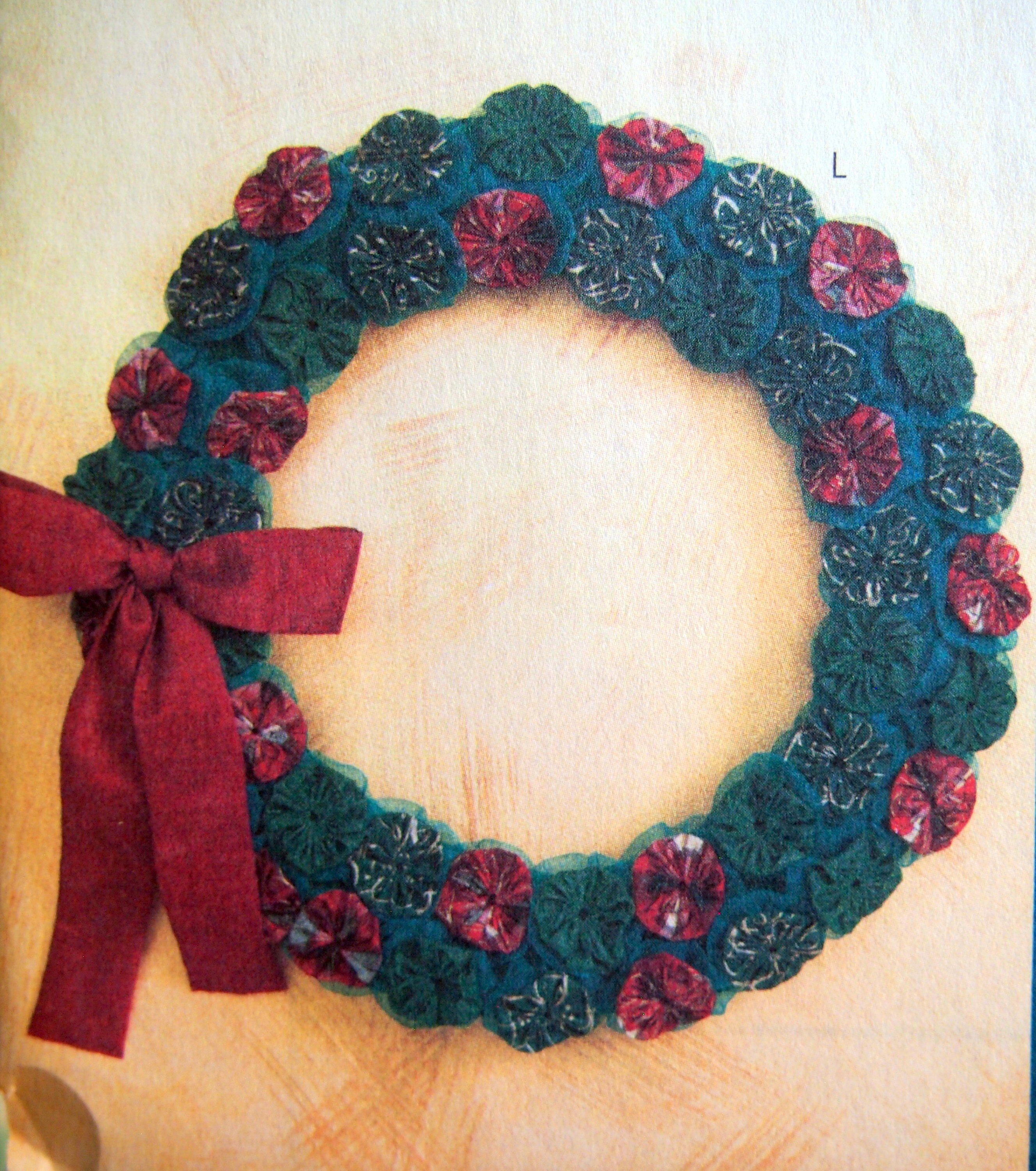 Stockings, Wreath, Tree in Two Sizes, Ornaments and Garland Mccall's ...