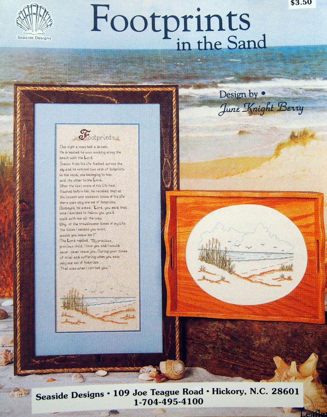 Footprints - Leaflet 1 by June Knight Berry and Seaside Designs Vintage ...