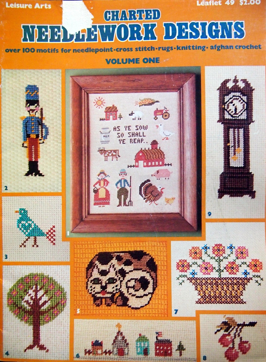 Charted Needlework Designs Needlepoint, Cross Stitch, Rugs, Knitting ...
