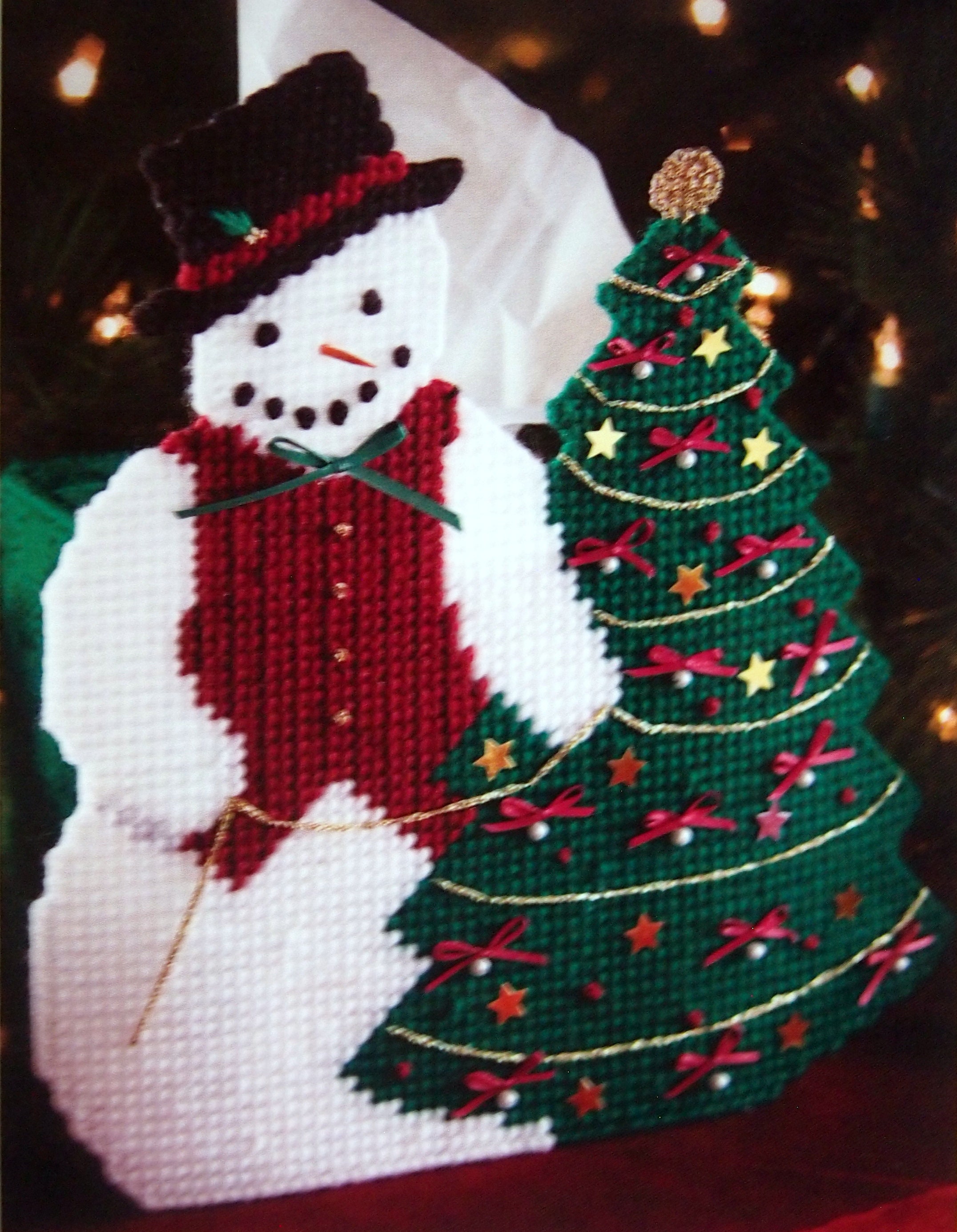 Holiday Tissue Toppers - 8 Tissue Toppers - Edited by Judy Crow Plastic ...