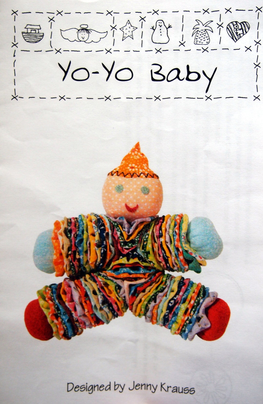 Yo-yo Baby by Jenny Krauss Sewing Pattern Packet 2007 - Etsy