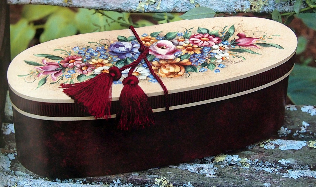 Florals & Faux - Decorative Painting on Faux Backgrounds by Ginger ...