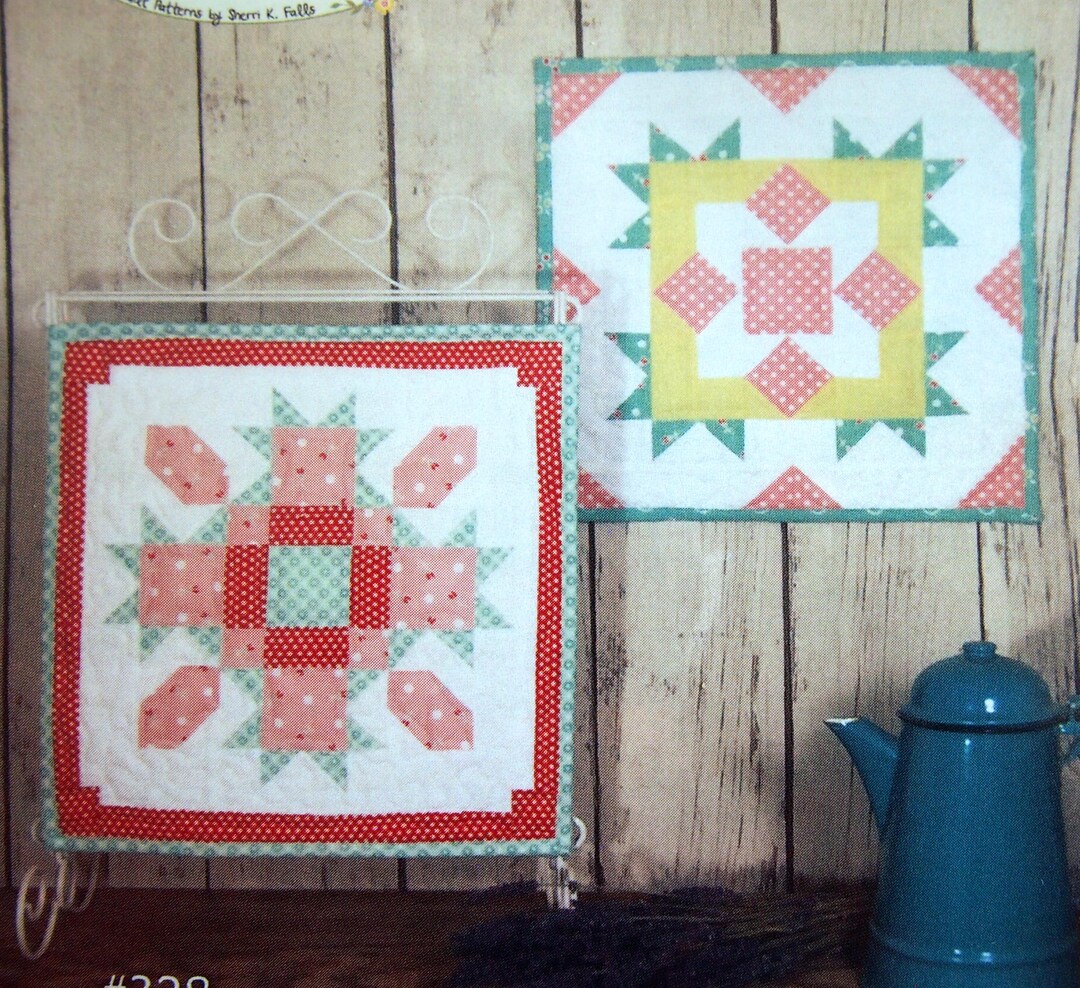 March and April Barn Block Minis by Sherri Falls and This & That ...