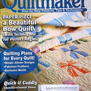 Quiltmaker - Step-by-step Patterns, Tips & Techniques Quilt Pattern ...