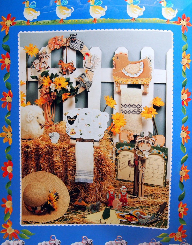 Sunflower Farm - Gingerbread Folk Art by Sharon Furner and Dorris ...