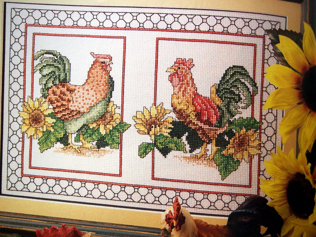 Crazy for Cross Stitch! No. 72 Vintage Counted Cross Stitch Pattern ...