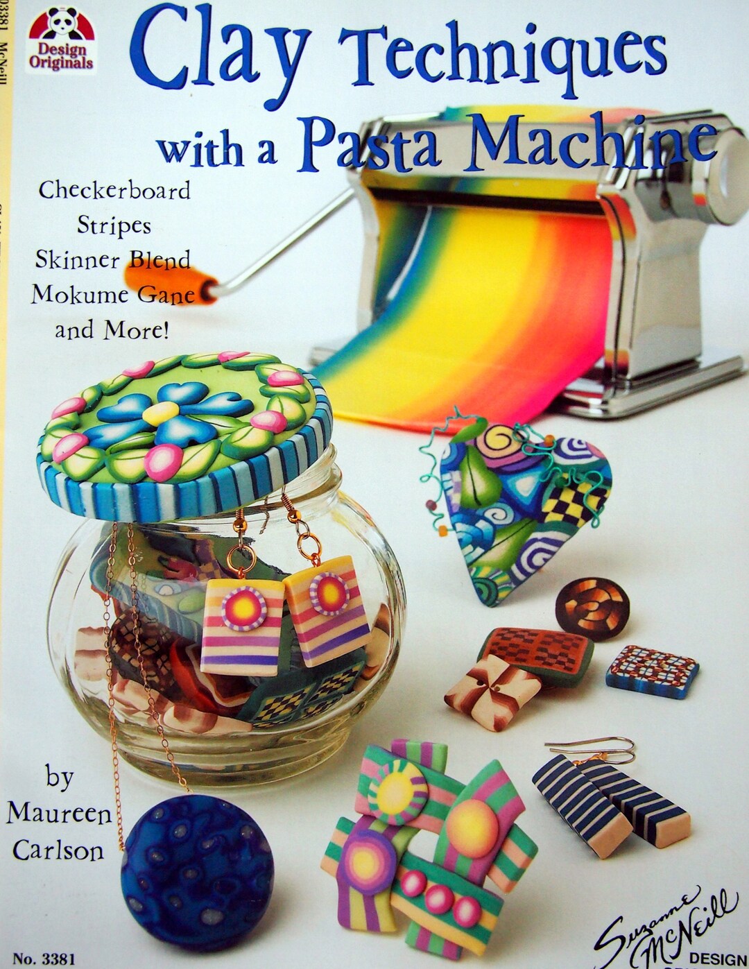 Clay Techniques With A Pasta Machine by Maureen Carlson Polymer Clay ...