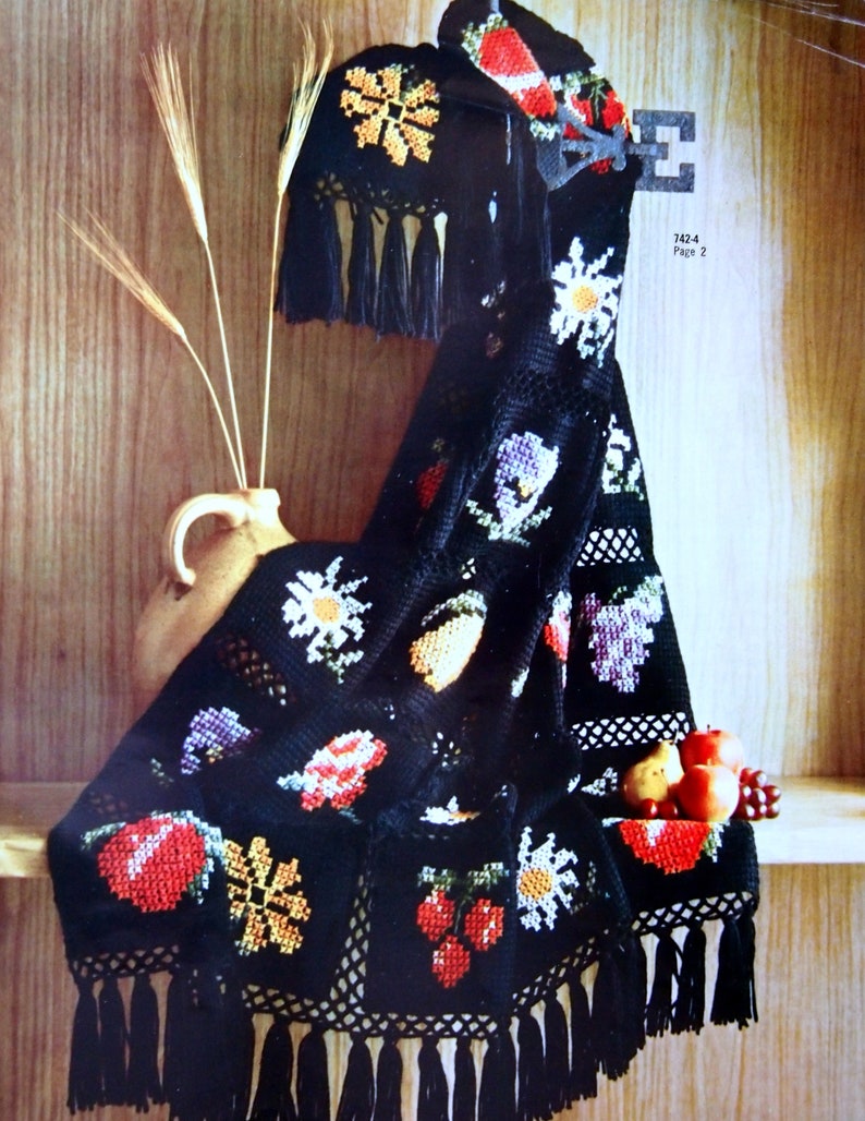 Afghans Book 742 by Columbia Minerva Vintage Knitting and - Etsy